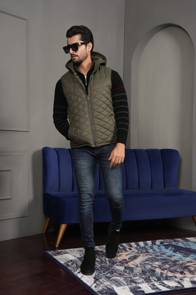 Olive Diamond Puffer Jacket – Surplus Clothing